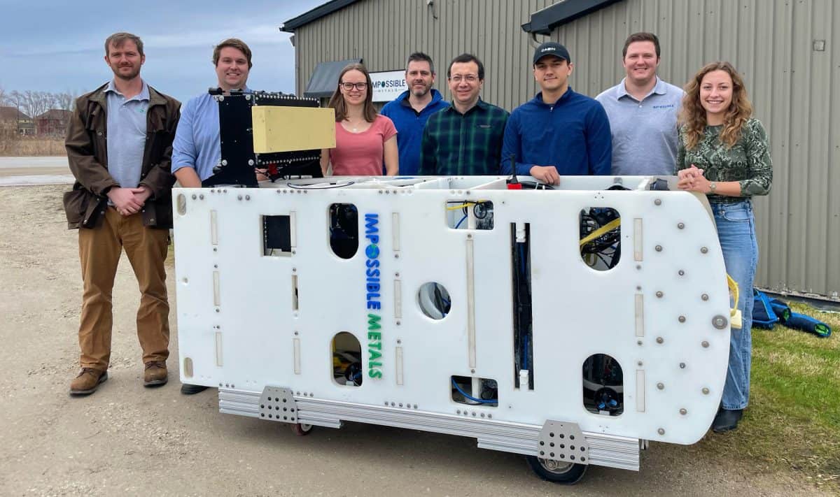 Eureka! Impossible Metals Reveals Successful Proof of Concept for ... Eureka! Impossible Metals Reveals Successful Proof of Concept for ...