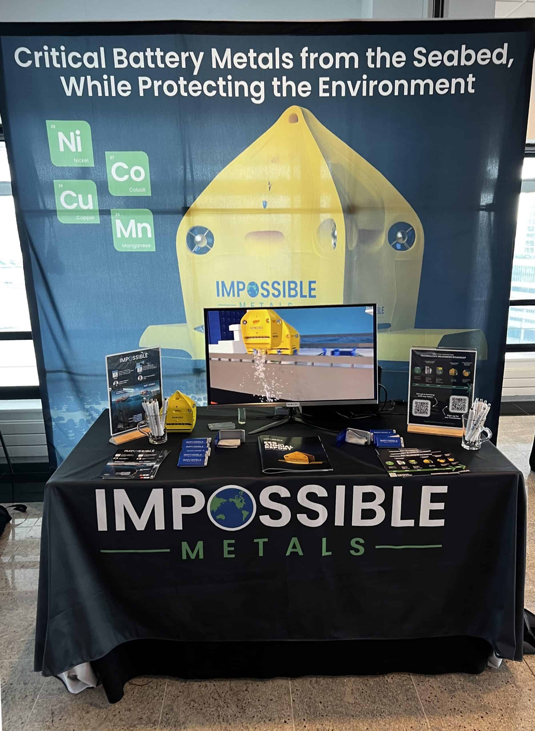 Insights from the 2023 Underwater Minerals Conference - Impossible Metals