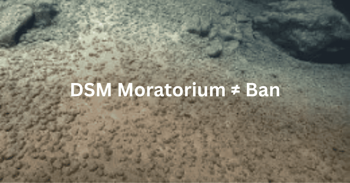 What Does It Mean to Support a Deep-Sea Mining Moratorium? - Impossible ...